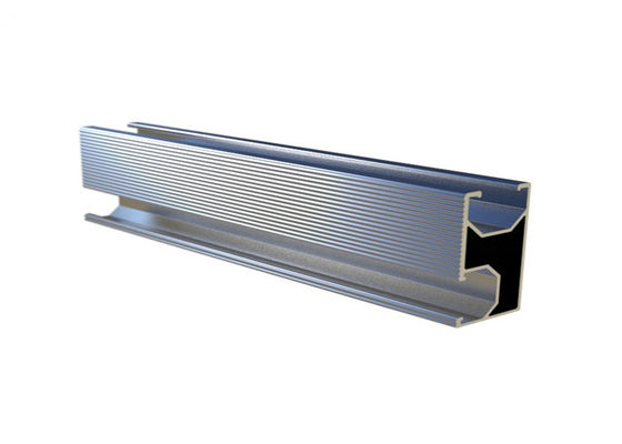 Adjustable Extruded Aluminum Rail , Solar Panel Mounting System ...