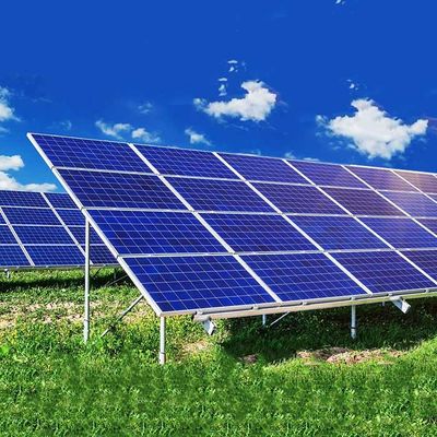 1600mm Screw Driven Ground Piles Photovoltaic Installation PV Solar Panel