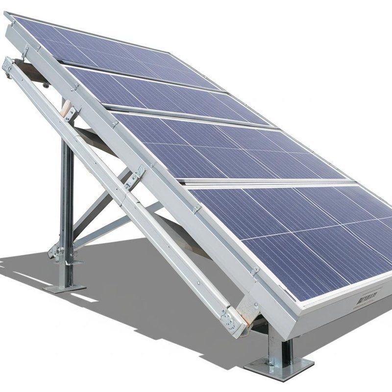 Commercial Grade Solar Panel Ground Mounting Systems with Adjustable ...