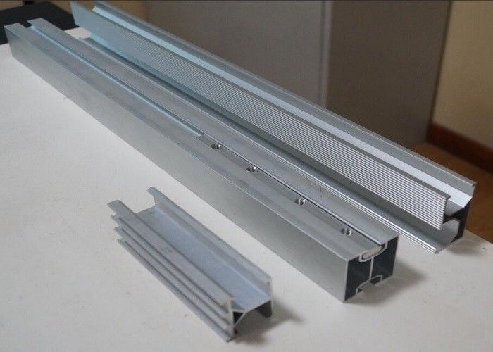 60m/S Aluminum Slotted Rail PV Solar Panel Mounting System Residential ...