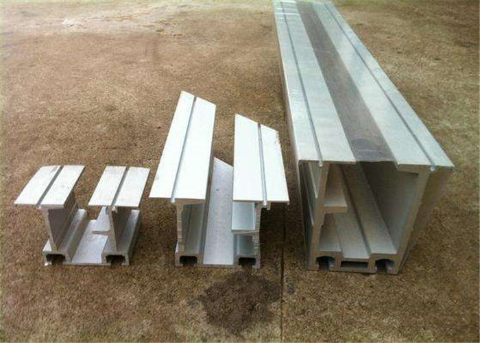 Extruded Aluminum Slotted Rail For Photovoltaic Module Mounting Systems OEM