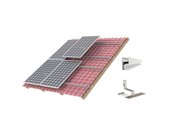 PV Solar Panel Roof Mounting Systems Off Grid 3kw 4kw 5kw Thickness 0 ...