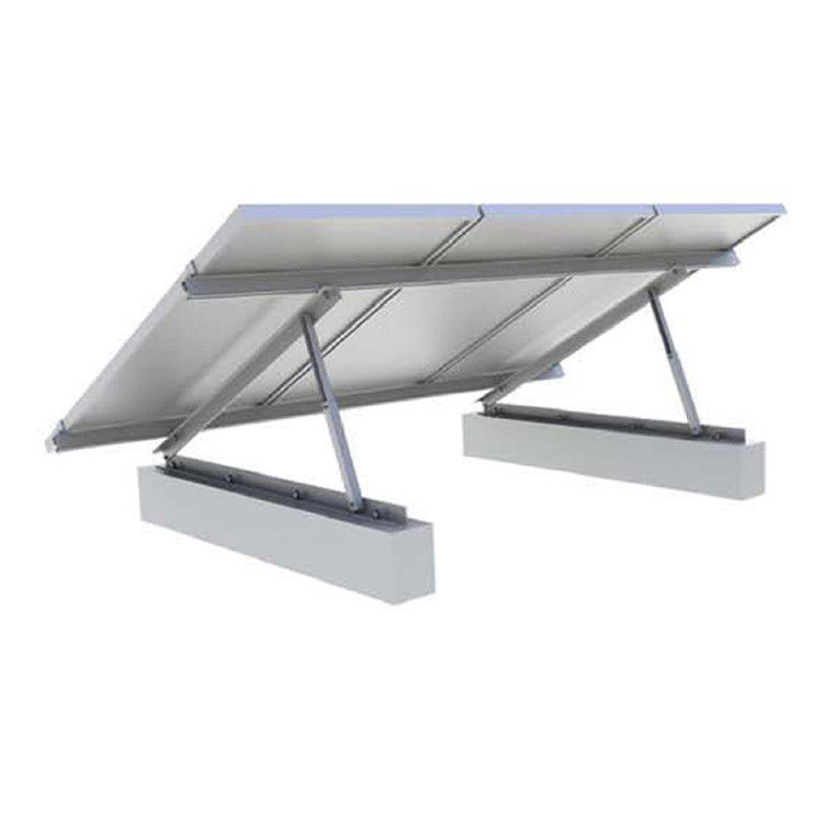 1.4KN/M2 Solar Panel Roof Mounting Systems Customized Color Aluminum ...
