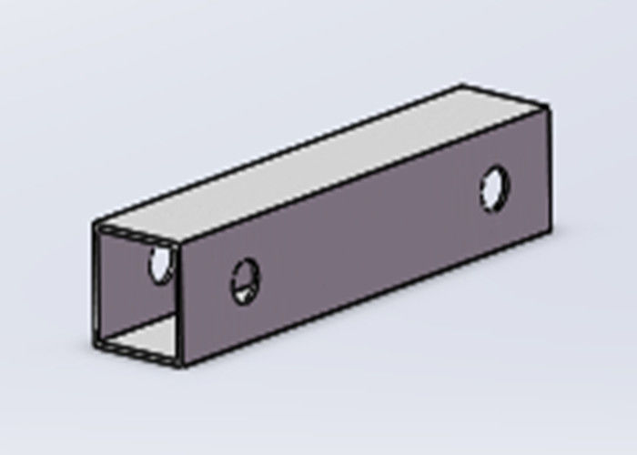 PV Solar Panel Frame Mounting Kit , Triangular Bracket Solar Roof Systems