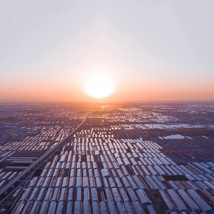 Integrated PV Panel Mounting Systems Greenhouses Thin Film Module ...