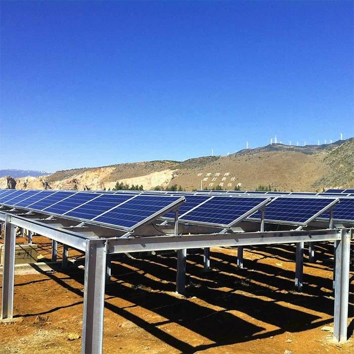 Rust Protection Utility Scale Photovoltaic Mounting System