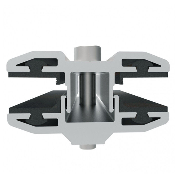 Aluminum Alloy Solar Panel Clamps Extrusion Profile Frame Bracket ...