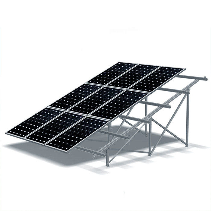 Galvanized Q235B Q345B On Off Grid Solar Mounting Brackets