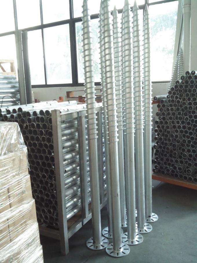 Stand Ground Screw Piles Strong Structure Solar Brackets Panel System ...