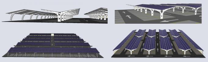 Car Shed PV Carport Solar Systems Solar Panel Racking Systems Renewable ...